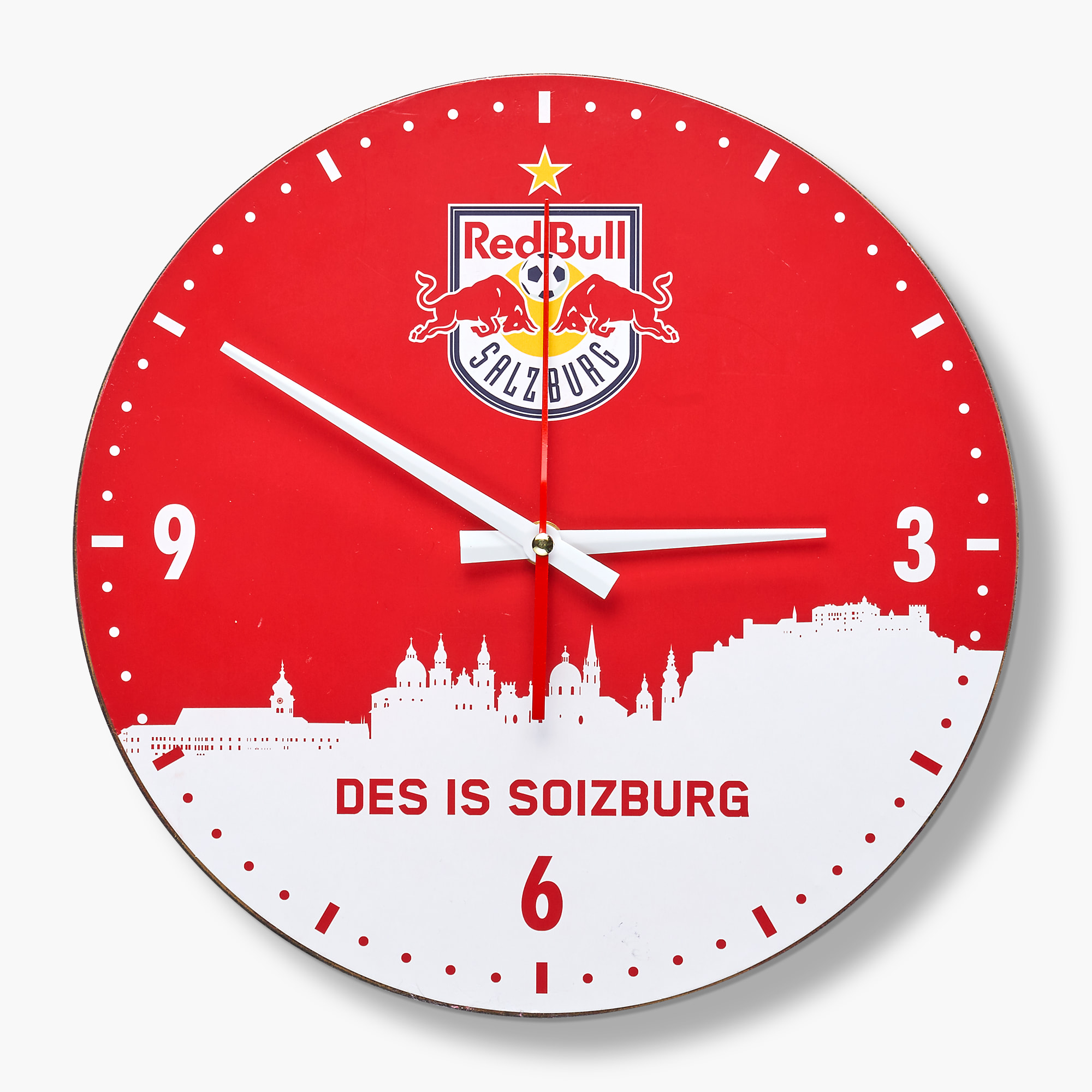 FC Red Bull Salzburg Shop: RBS Cityscape Wall Clock | only here at ...